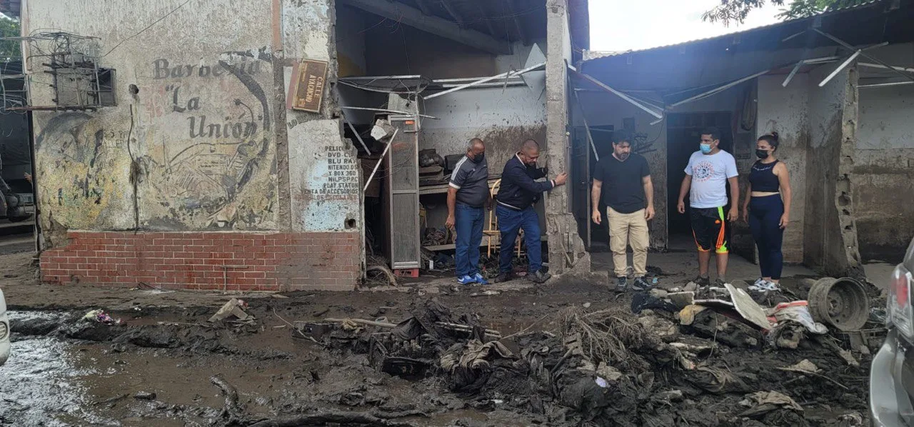 Daniel Ceballos se solidariza con las víctimas de la tragedia de Cumanacoa y zonas aledañas ...