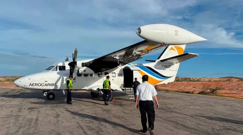 Aerocaribe estrena nueva ruta para la Isla de Coche - Diario La Calle